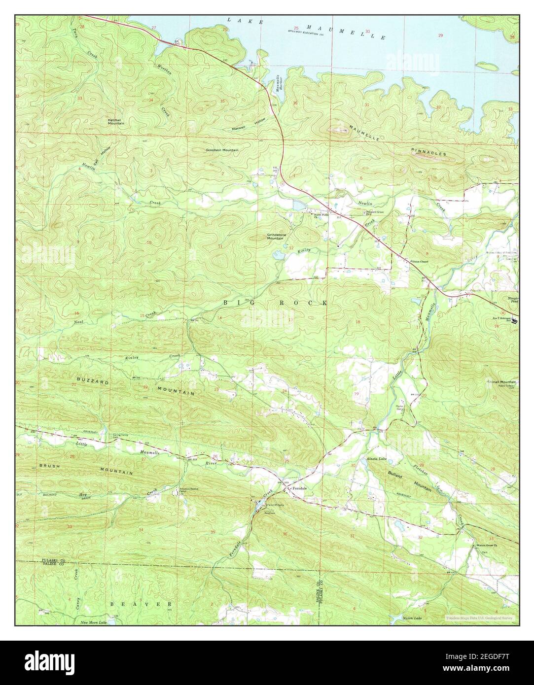 Montana Map Of Ferndale