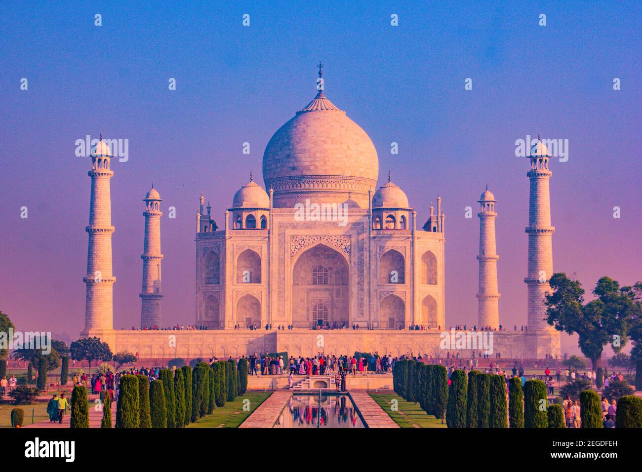 The Taj Mahal is an ivory-white marble mausoleum on the south bank of ...