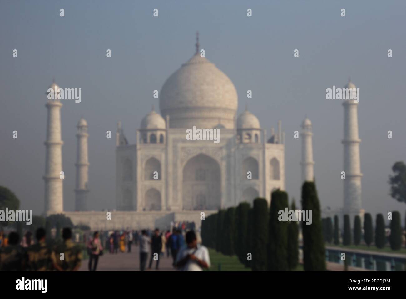 The Taj Mahal is an ivory-white marble mausoleum on the south bank of ...