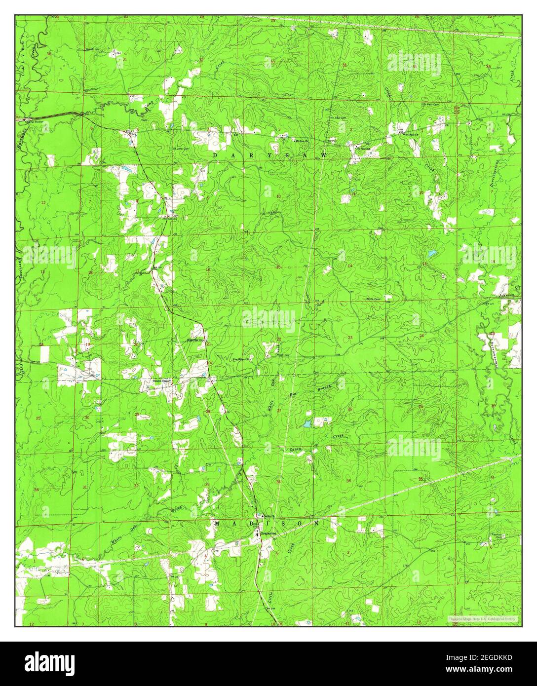 Grapevine, Arkansas, map 1964, 1:24000, United States of America by ...