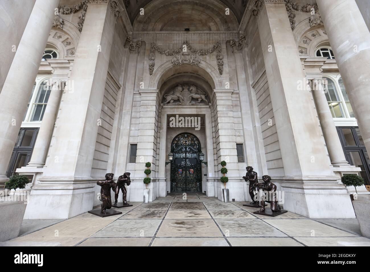 17th Feb 2021, Royal Stock Exchange, London, United Kingdom, Paparazzi ...