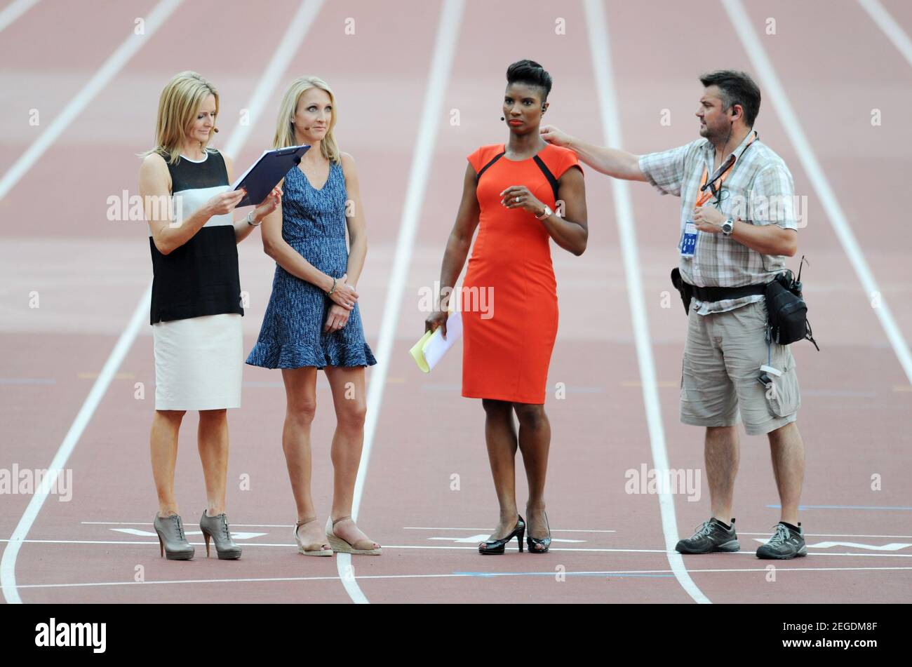 Athletics Action Denise Lewis High Resolution Stock Photography and ...