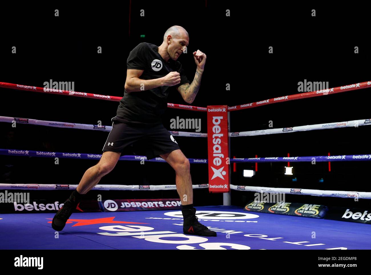 David Haye Public Workout High Resolution Stock Photography and Images ...