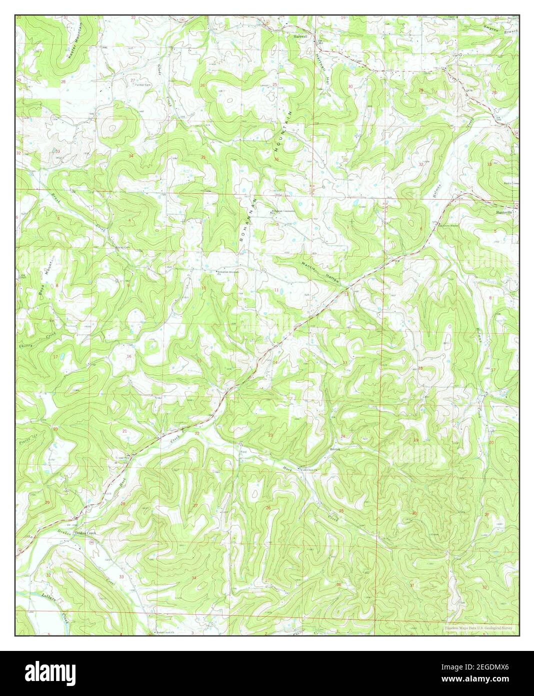 Map Of Hartwell High Resolution Stock Photography and Images - Alamy