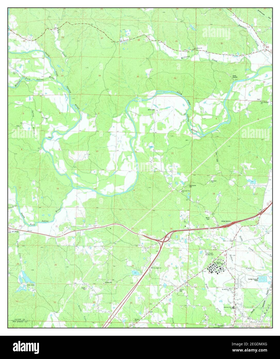 Map of haskell hi-res stock photography and images - Alamy