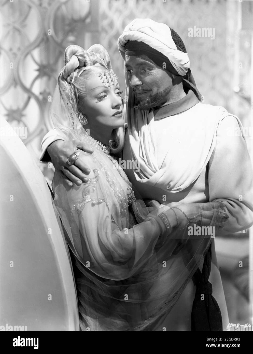 MARLENE DIETRICH and RONALD COLMAN Publicity Portrait for KISMET 1944 ...
