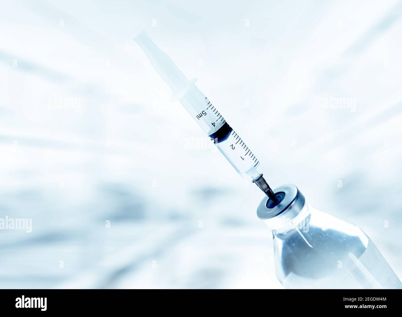 medical liquid vial syringe needles vaccination concept, hypodermic ...