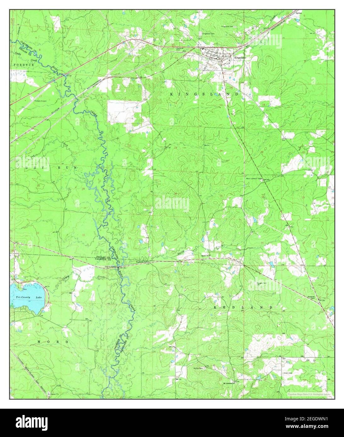 Map of kingsland Cut Out Stock Images & Pictures - Alamy