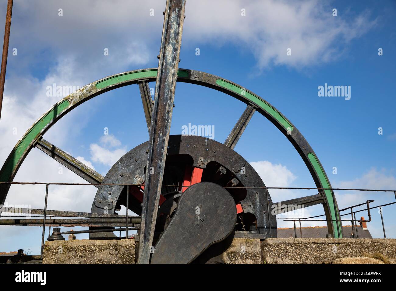 An old tin mine In Camborne, Cornwall Stock Photo - Alamy