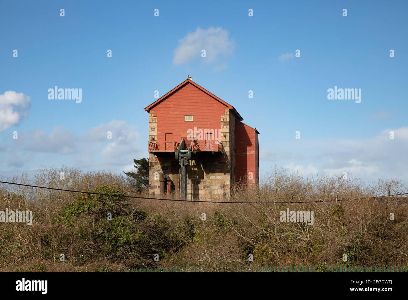 Mining building in camborne cornwall hi-res stock photography and ...