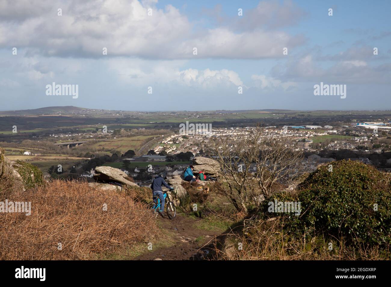 Carn brea monument and castle hi-res stock photography and images - Alamy