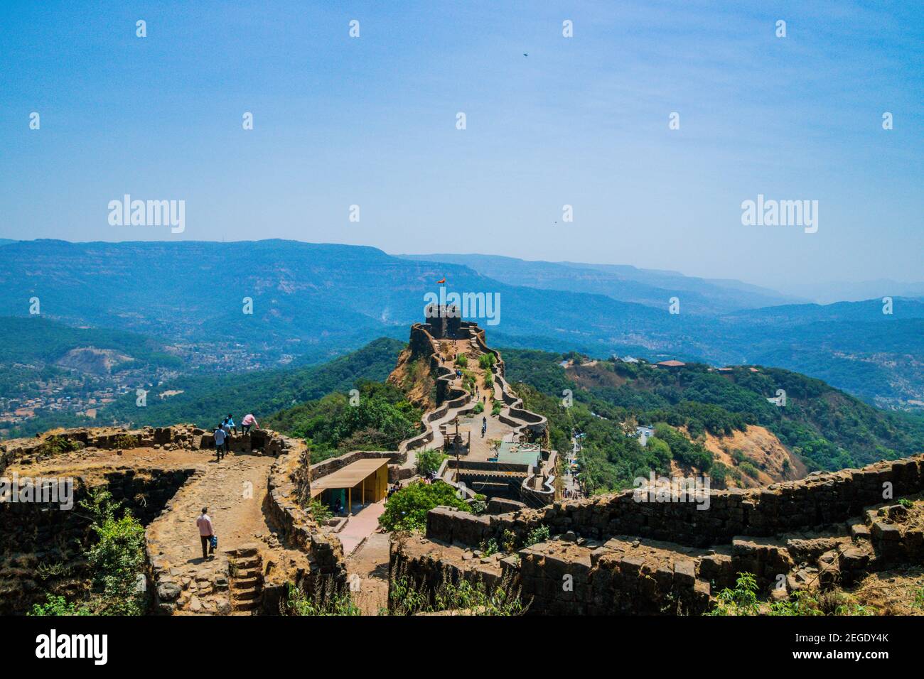 Pratapgarh Fort, Maharashtra Stock Photo - Alamy