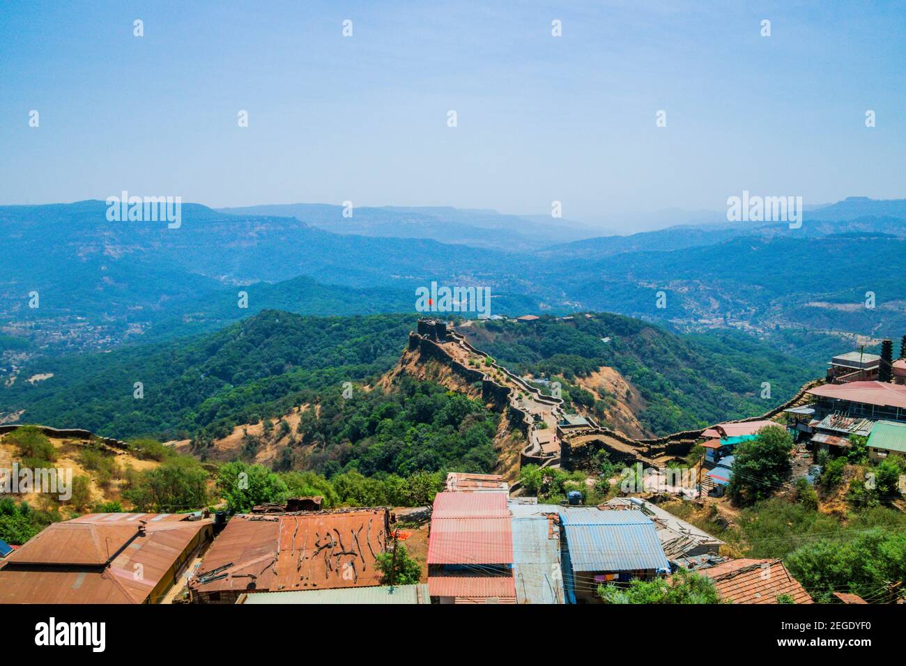 Pratapgarh Fort, Maharashtra Stock Photo - Alamy