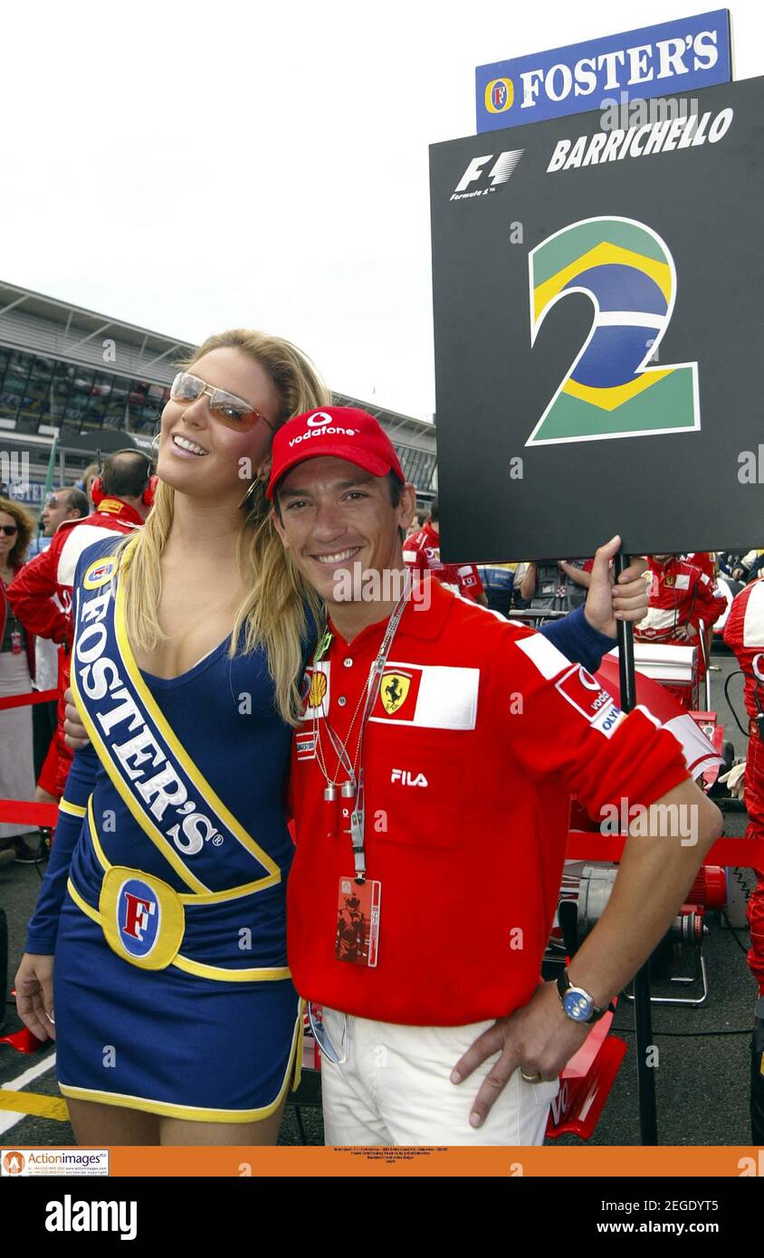 F1 grid girl hi-res stock photography and images - Alamy