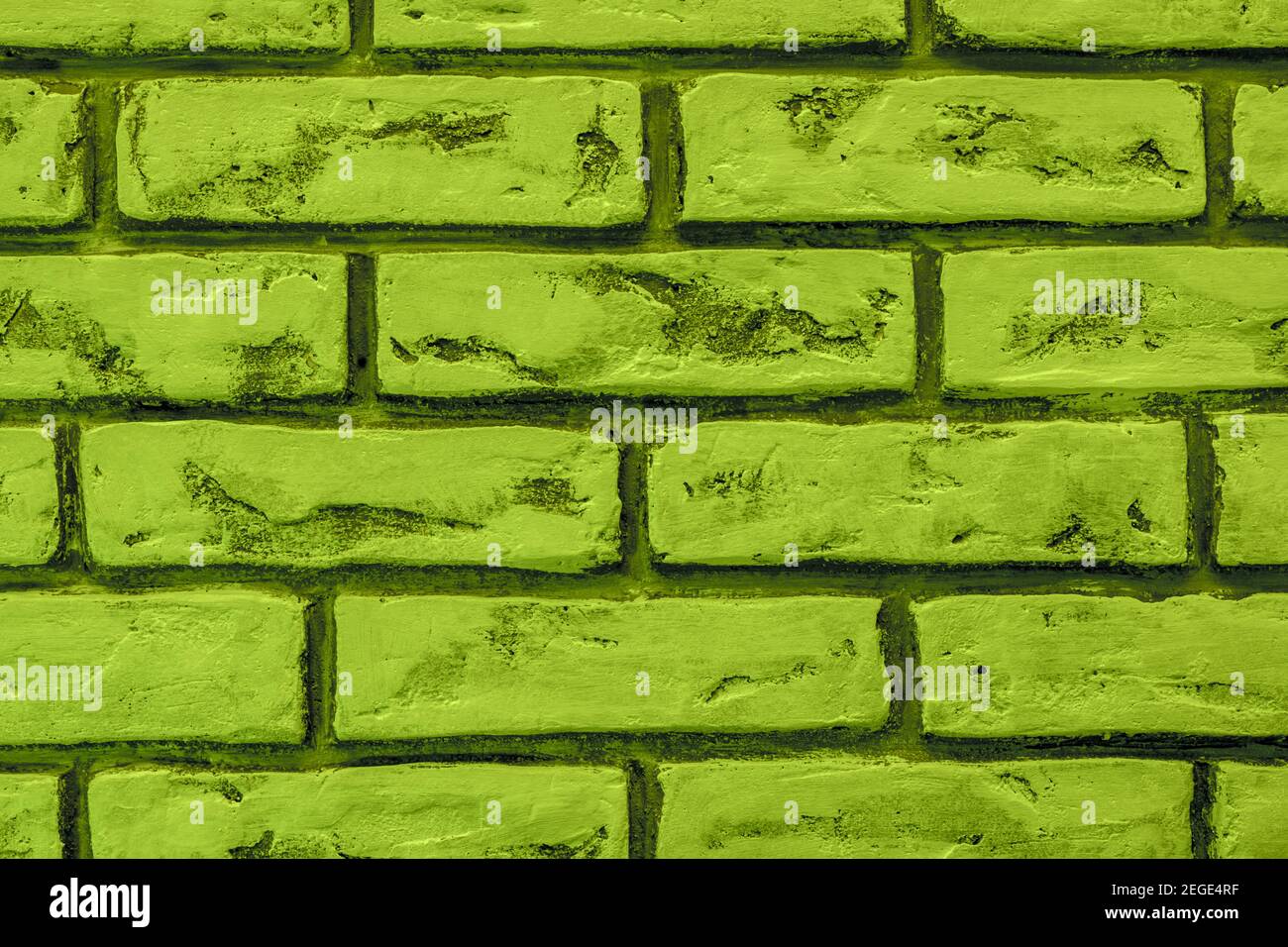 Olive color brick wall background. Green brickwall backdrop Stock Photo ...