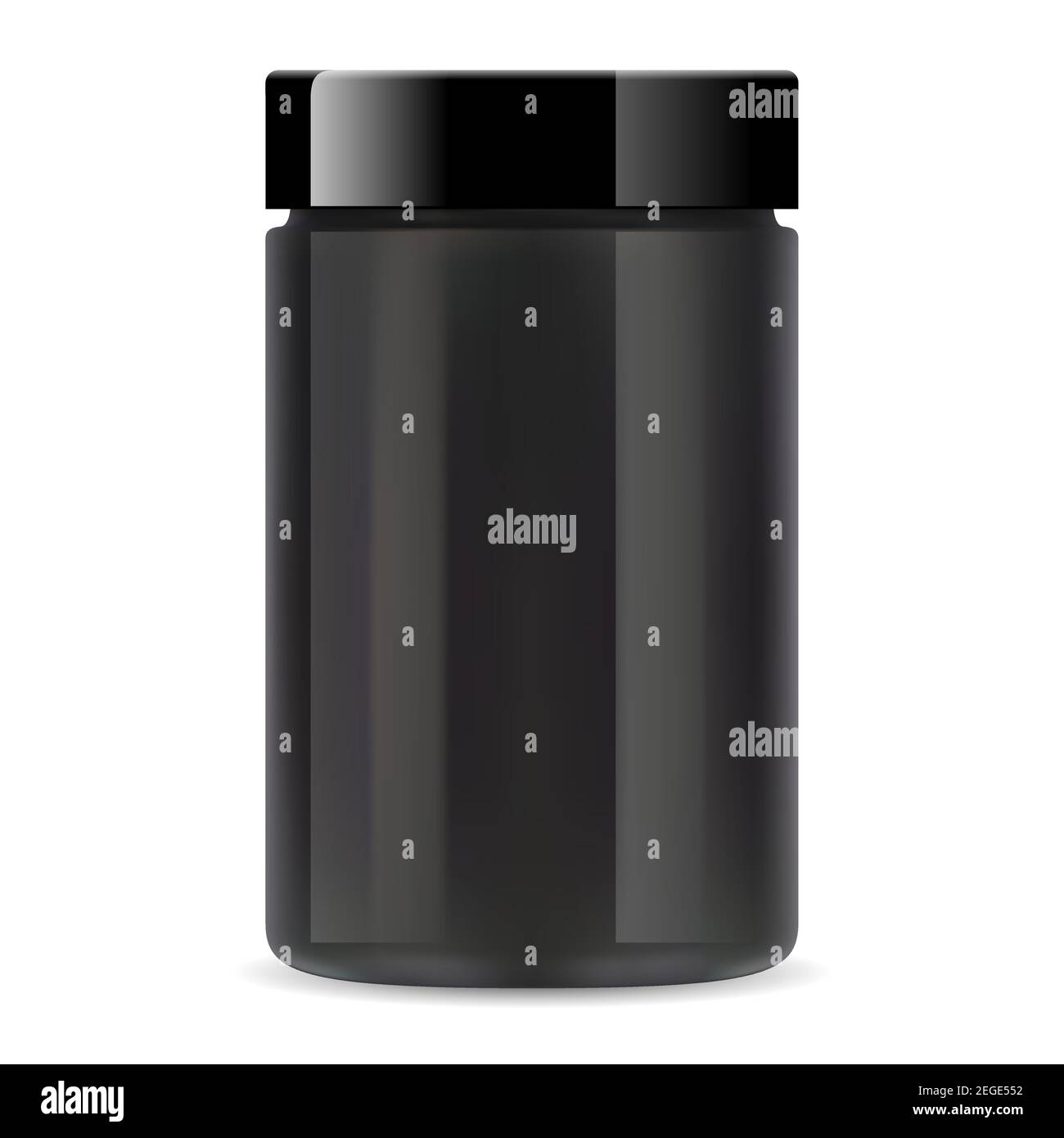 Empty protein powder container Stock Vector Images - Alamy