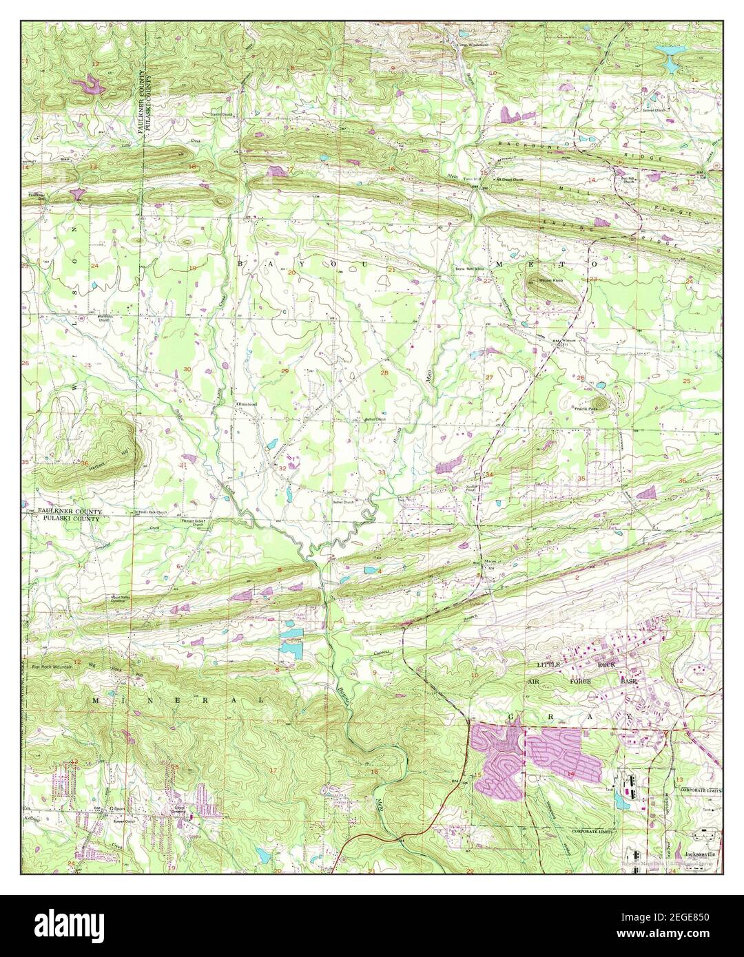 Olmstead, Arkansas, map 1954, 1:24000, United States of America by ...