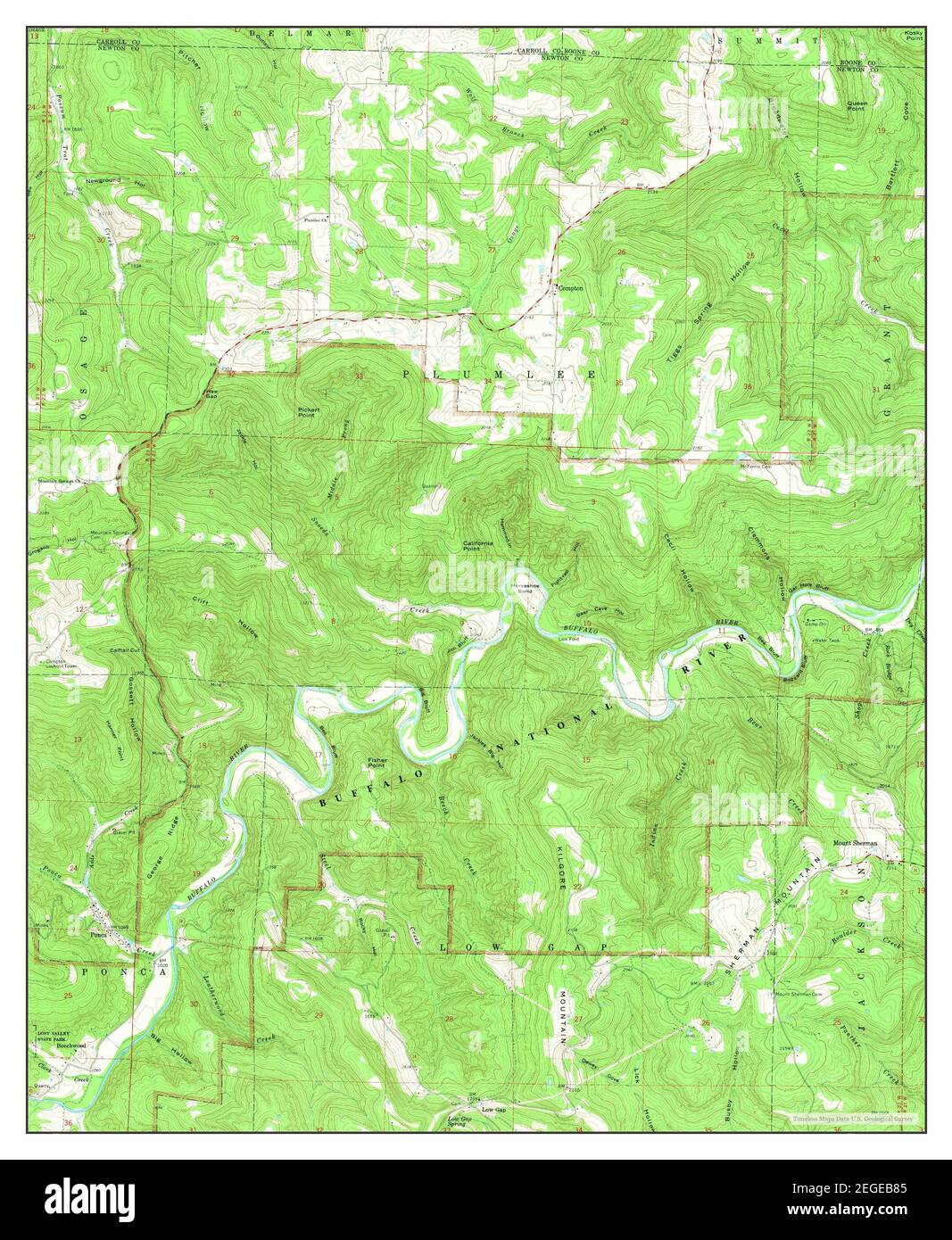 Map of ponca hi-res stock photography and images - Alamy