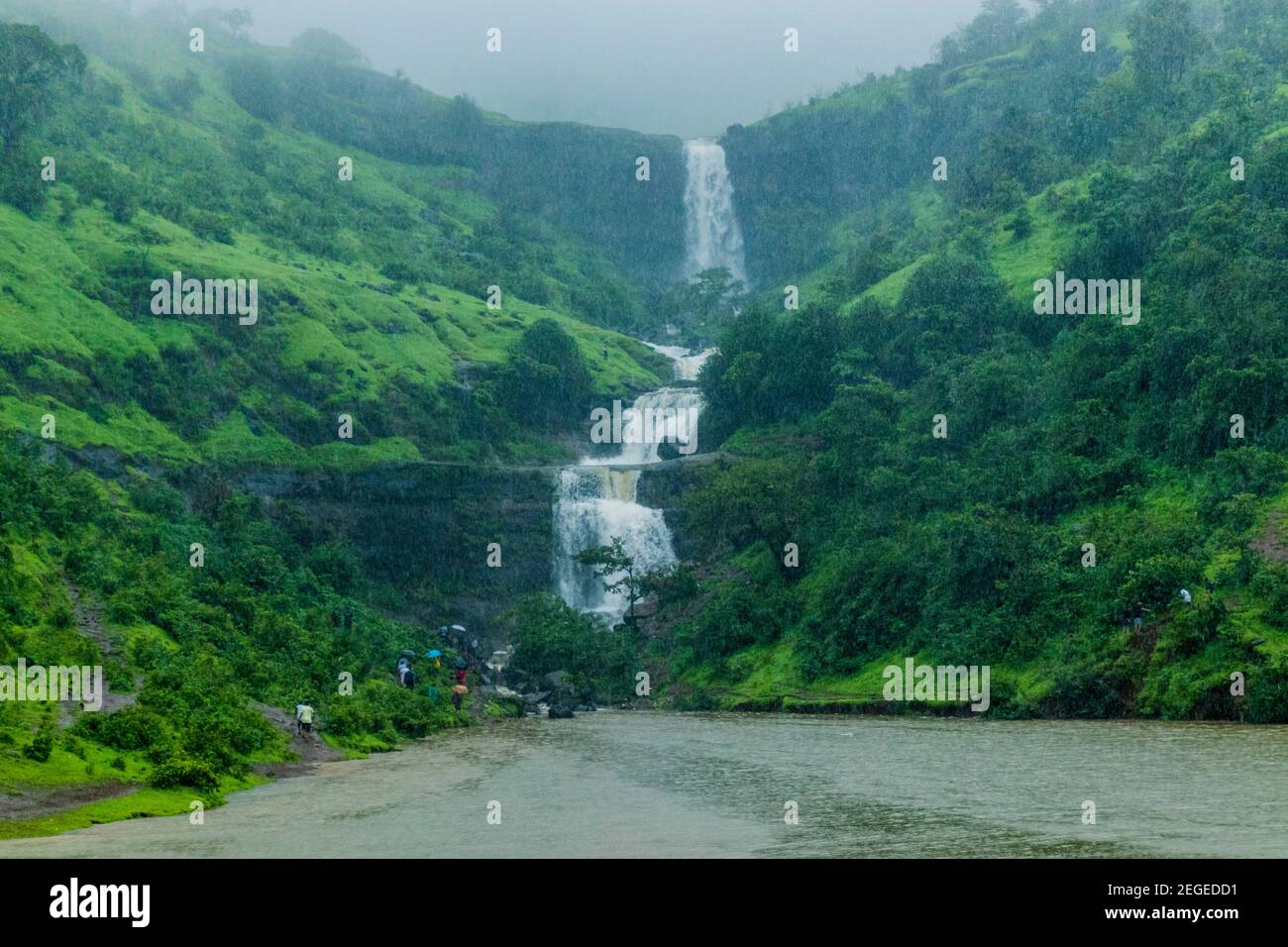 Igatpuri waterfall hi-res stock photography and images - Alamy