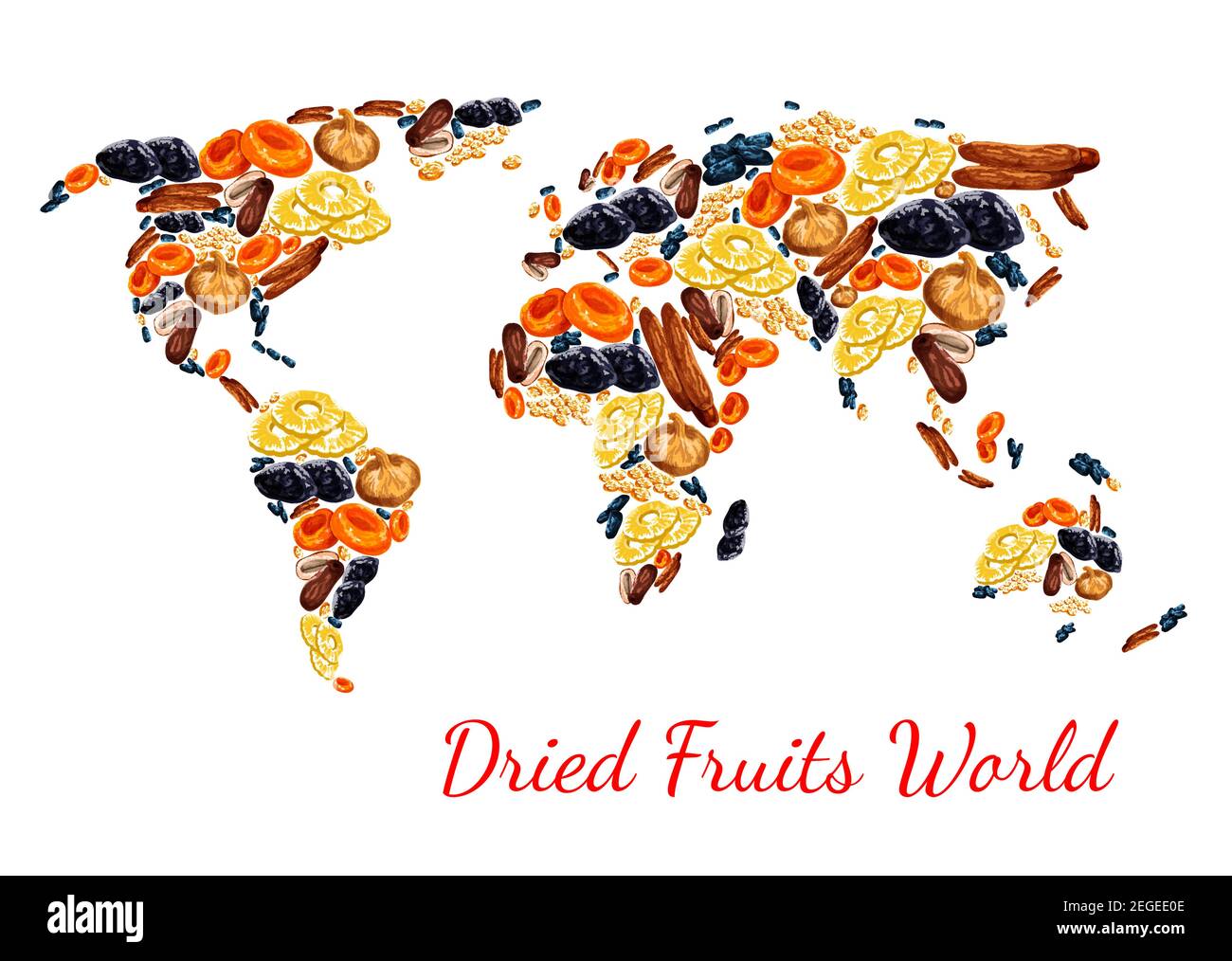 Dried pineapple Stock Vector Images - Alamy