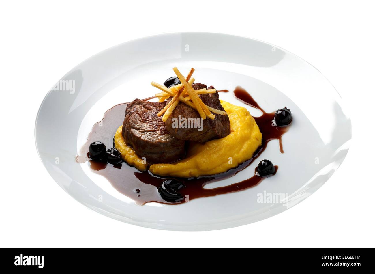 Restaurant mashed Cut Out Stock Images & Pictures - Alamy