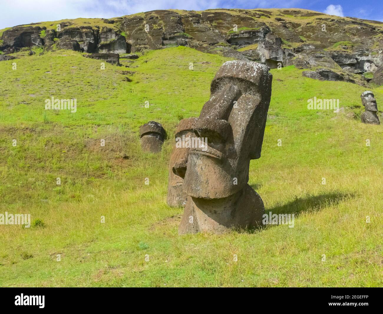Easter island maoi people hi-res stock photography and images - Alamy
