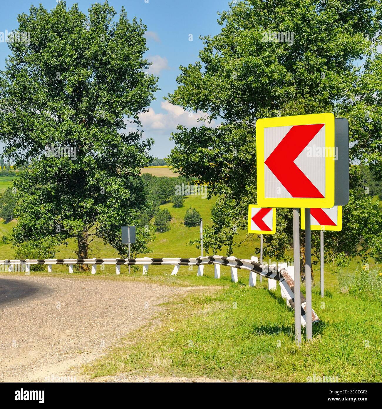 Danger sign steep terrain hi-res stock photography and images - Alamy
