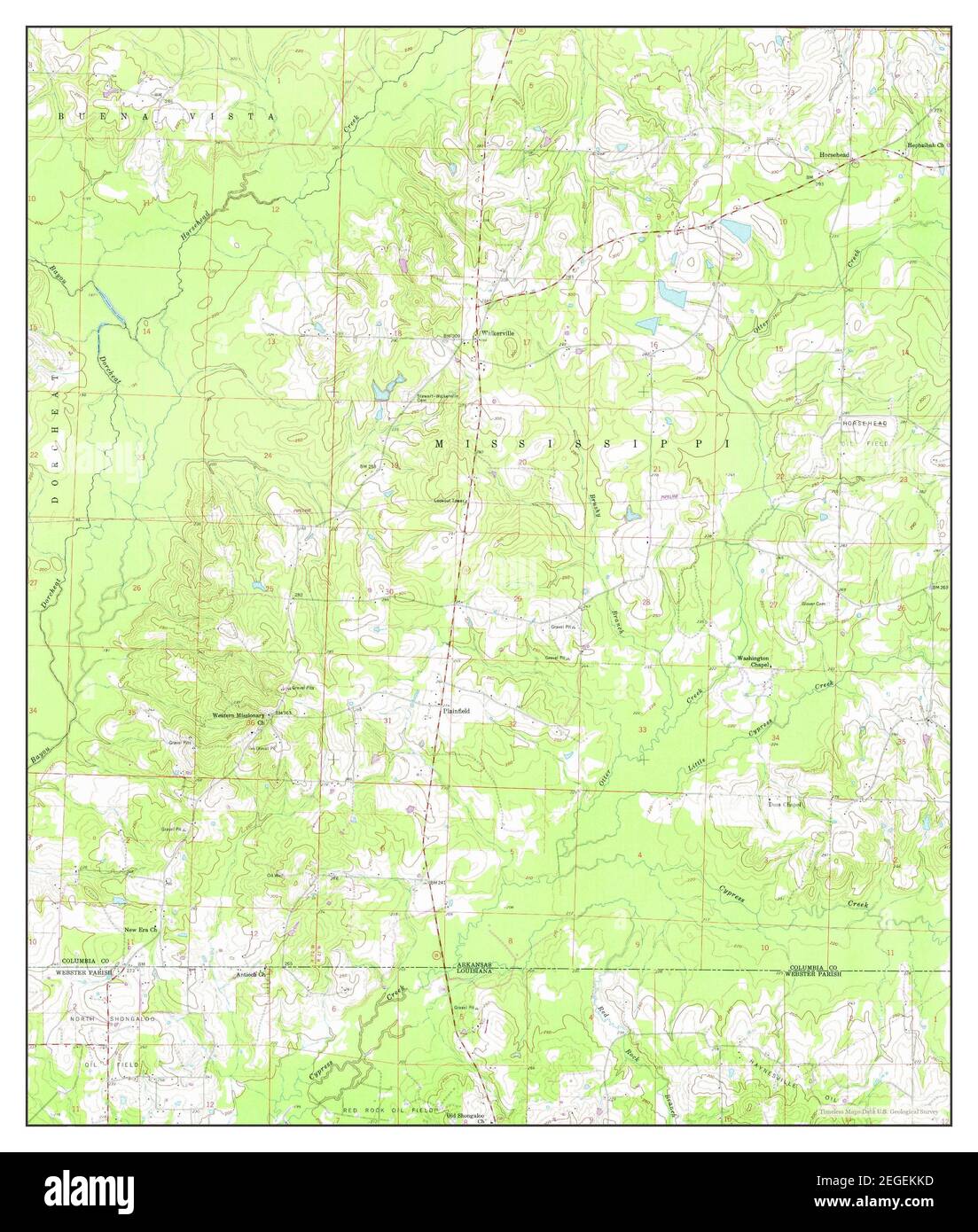 Map of walkerville hi-res stock photography and images - Alamy