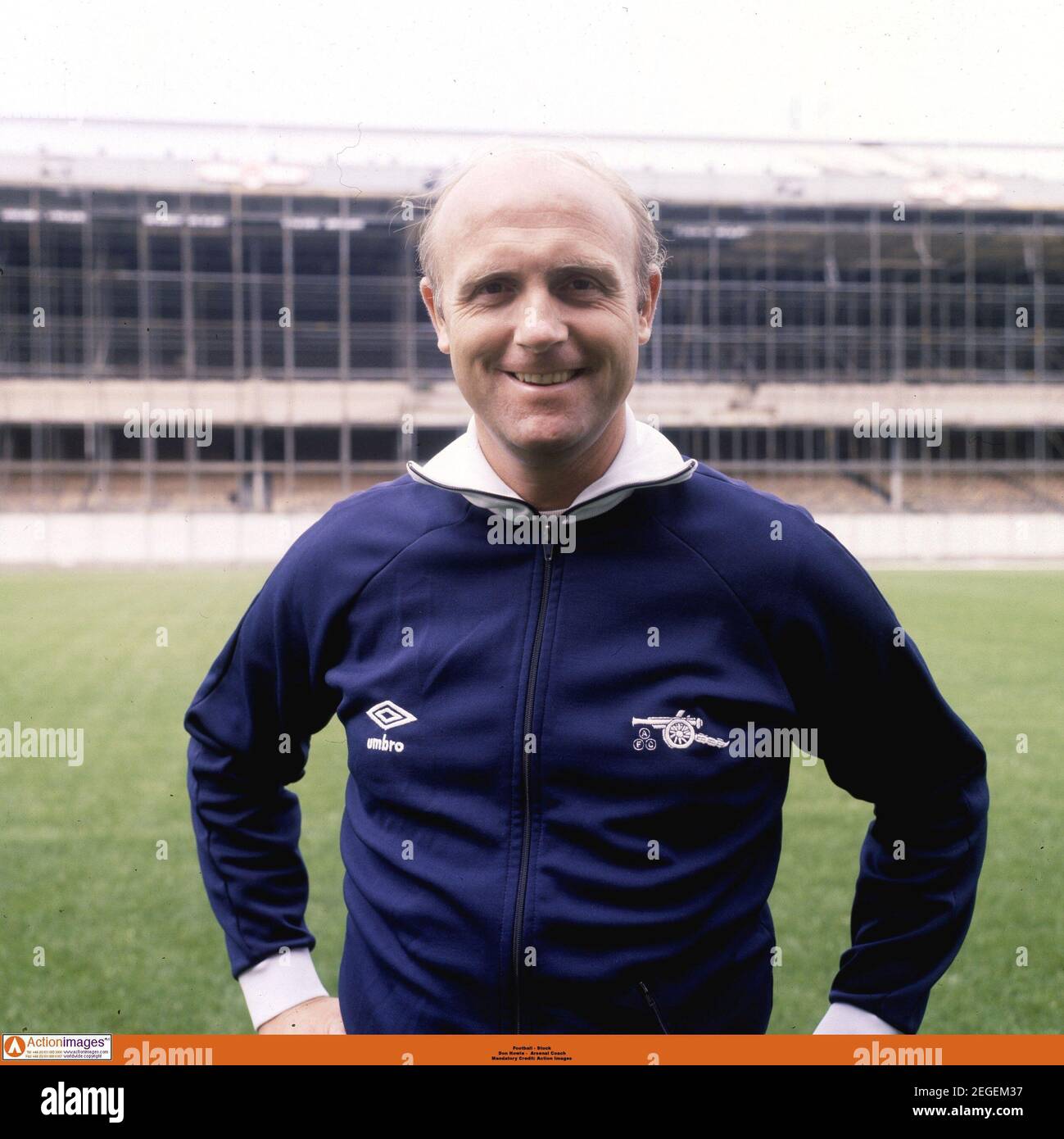 Football - Stock Don Howe - Arsenal Coach Mandatory Credit: Action ...