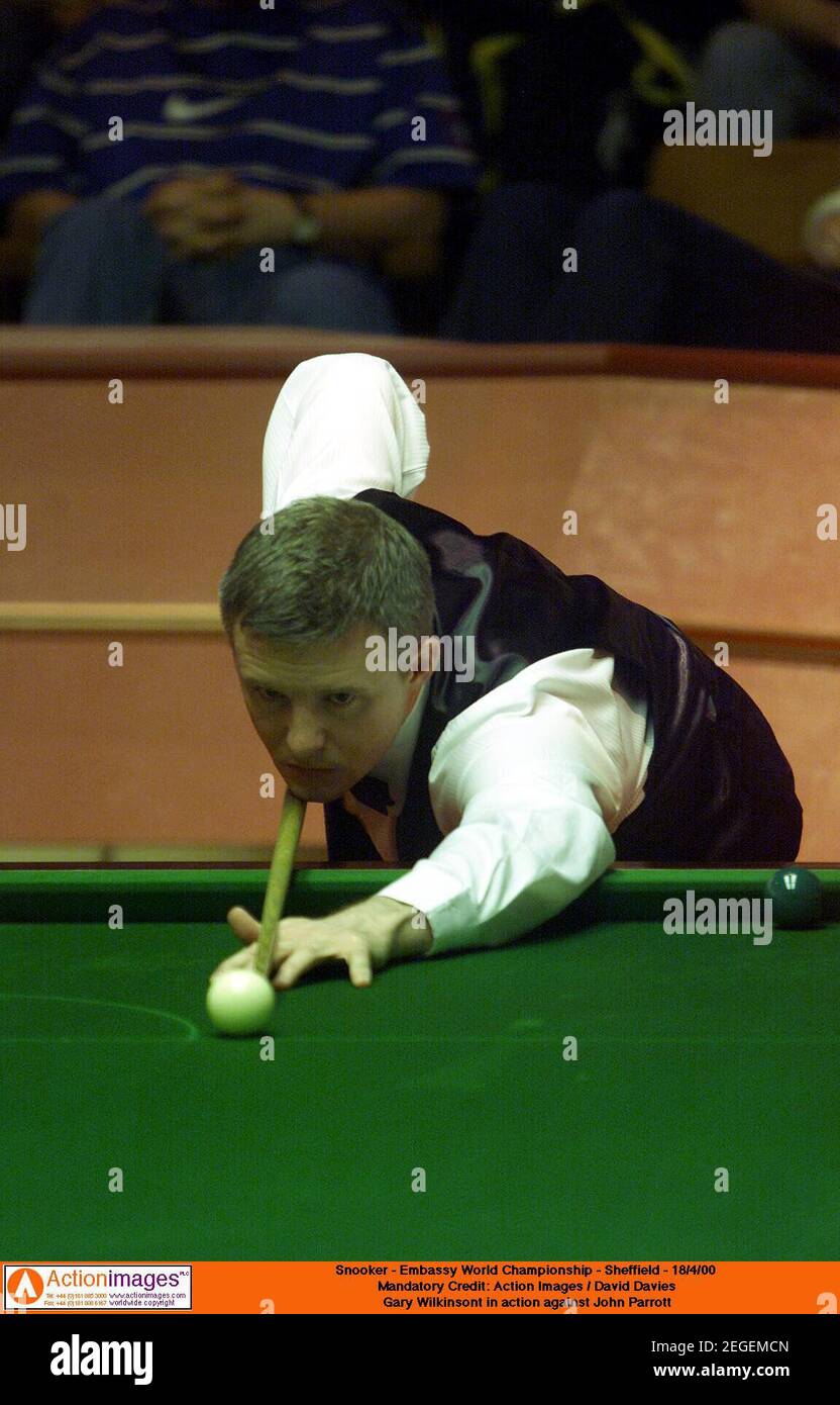 John Parrott Embassy World Snooker High Resolution Stock Photography ...