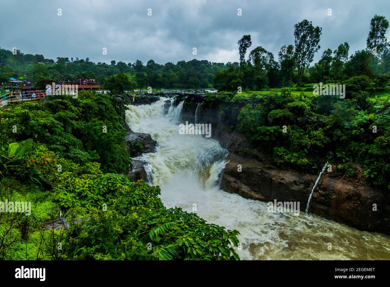 Randha Waterfall High Resolution Stock Photography and Images - Alamy