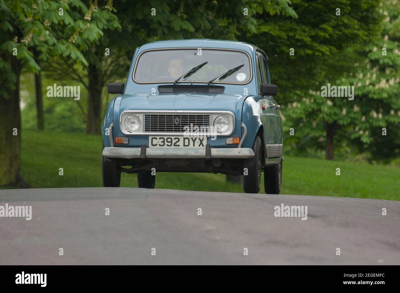 1985 Renault 4 small practical French car Stock Photo - Alamy