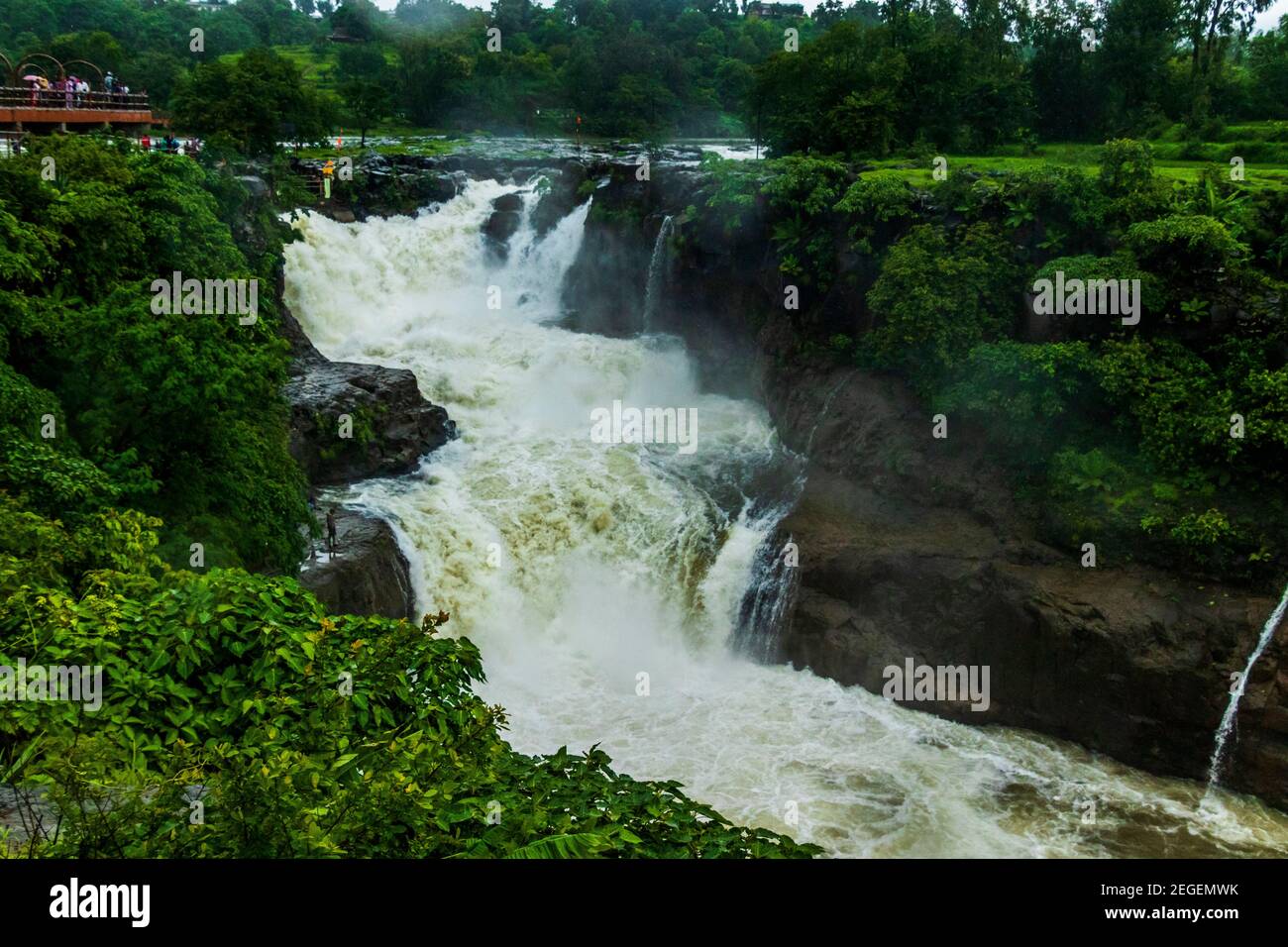 Randha falls in Bhandhardhara Stock Photo - Alamy