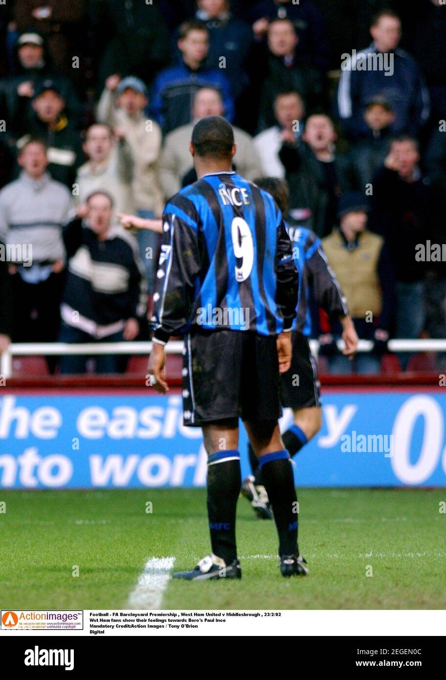 Paul ince west ham hi-res stock photography and images - Alamy