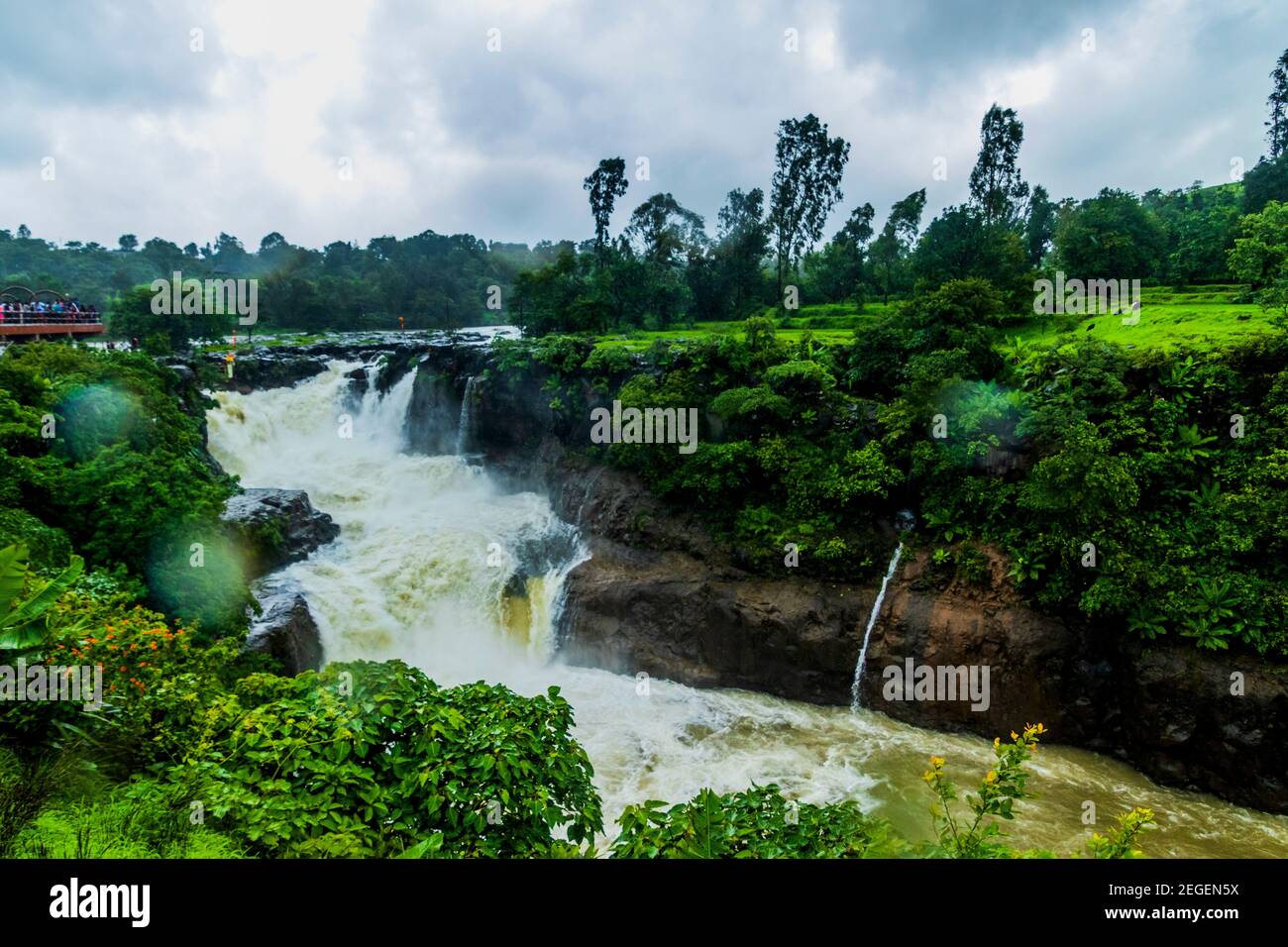 Randha Waterfall High Resolution Stock Photography and Images - Alamy