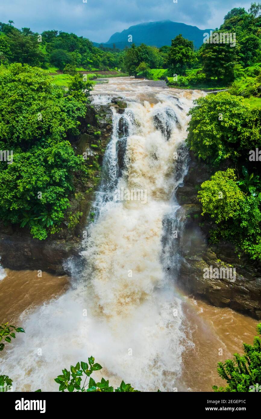 Randha Waterfall High Resolution Stock Photography and Images - Alamy