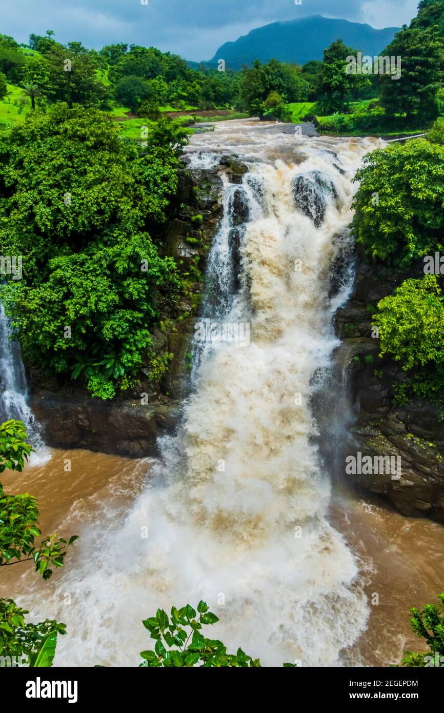 Randha Waterfall High Resolution Stock Photography and Images - Alamy