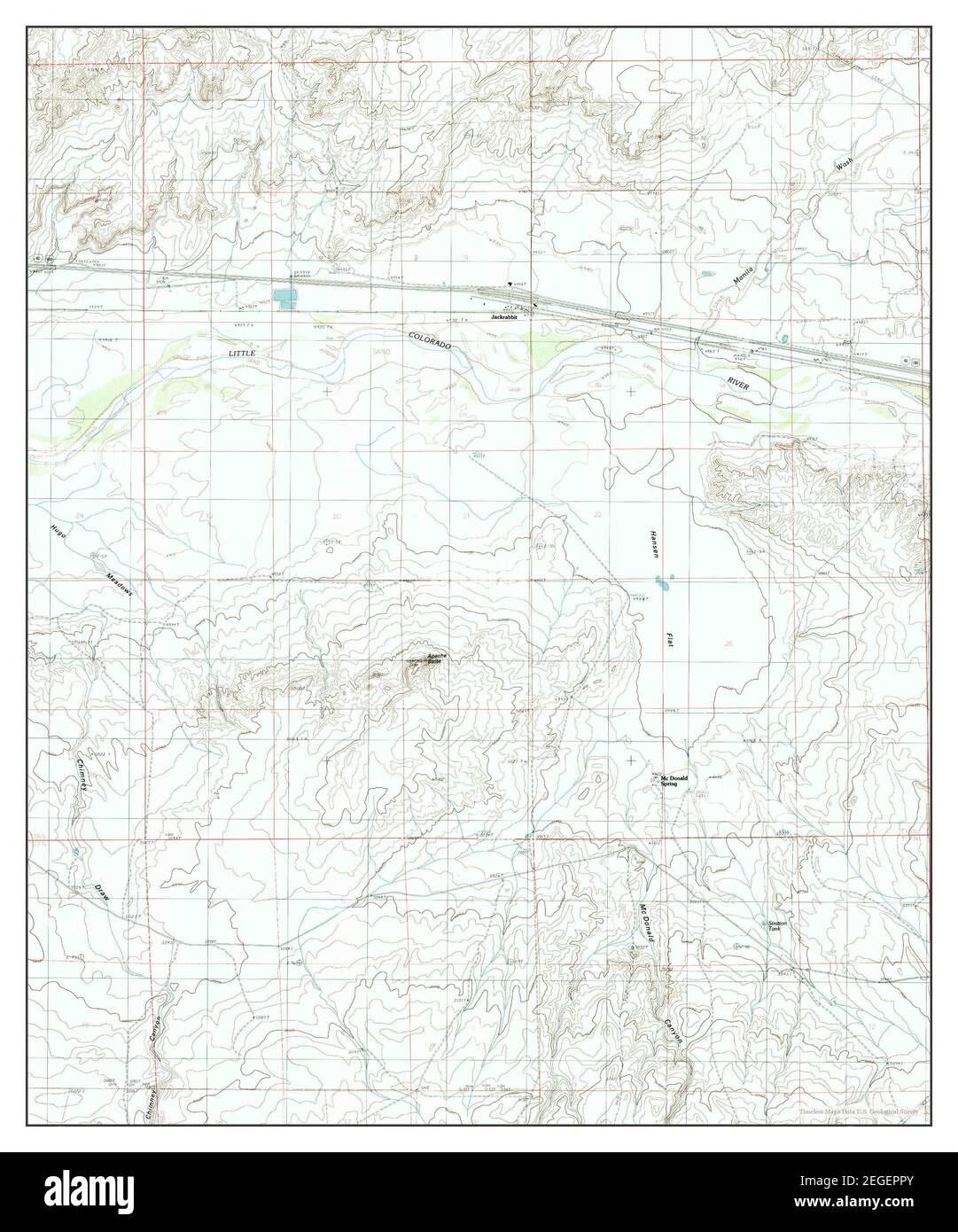 Apache County Map High Resolution Stock Photography and Images - Alamy