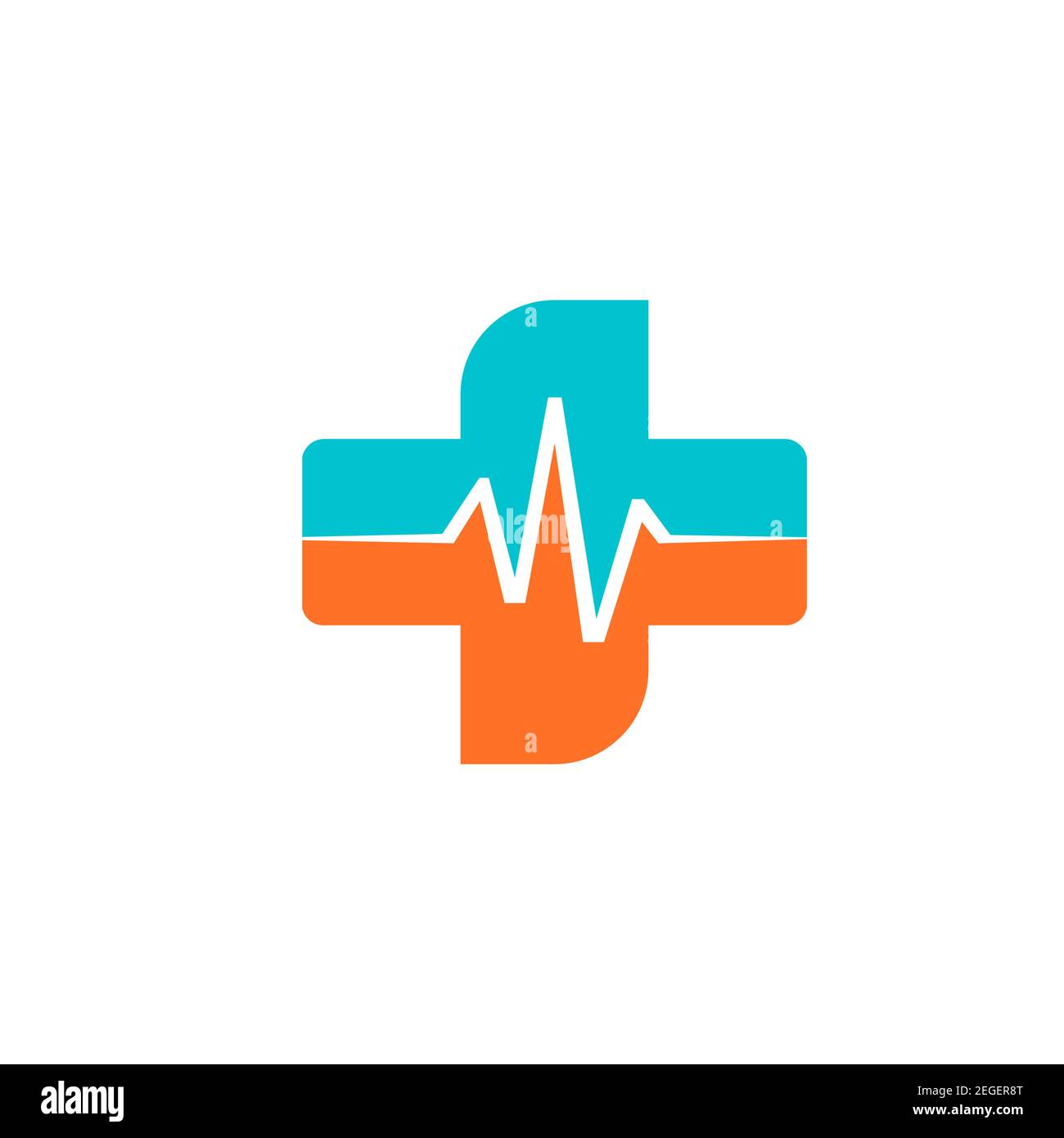 Cardiology doctor plus help pharmacy medical health care logo vector ...