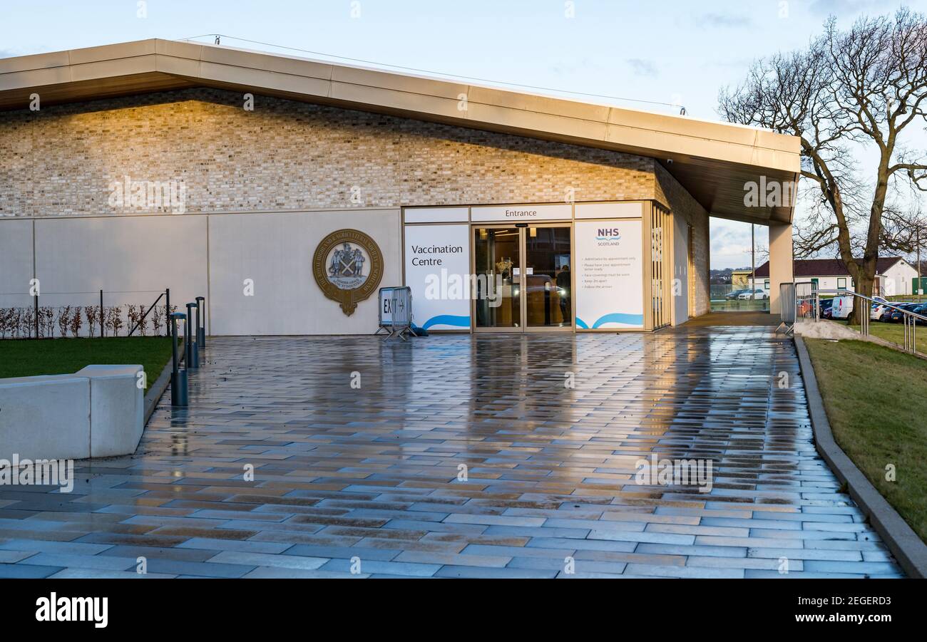 Vaccination center scotland hi-res stock photography and images - Alamy