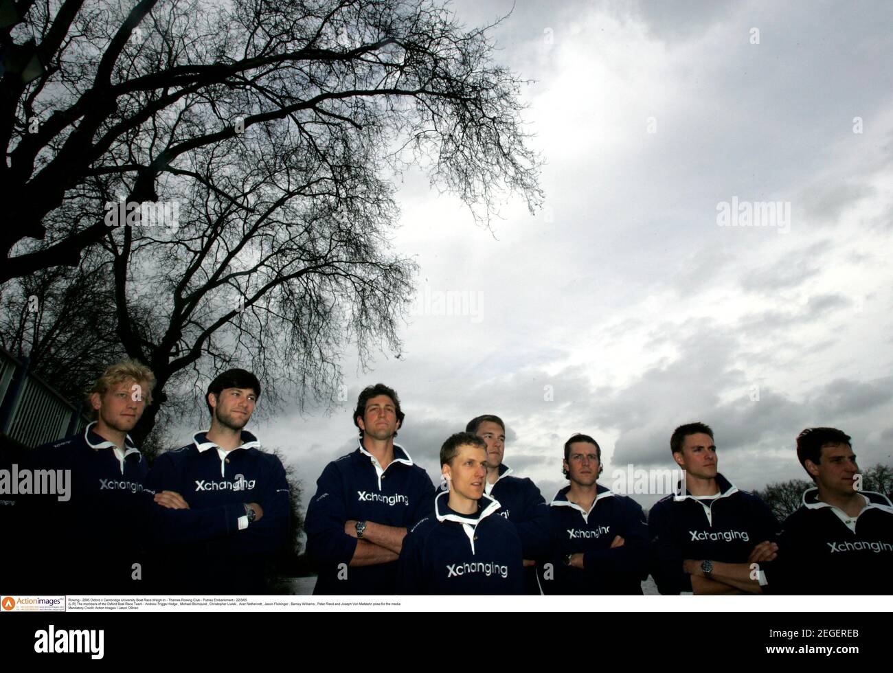 Oxford boat race team hi-res stock photography and images - Alamy