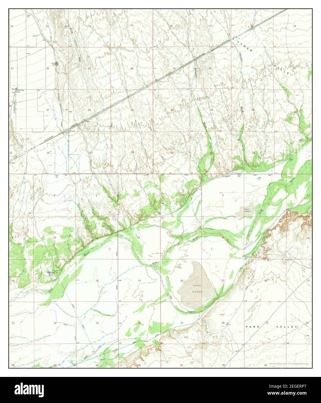 Aztec NW, Arizona, map 1965, 1:24000, United States of America by ...