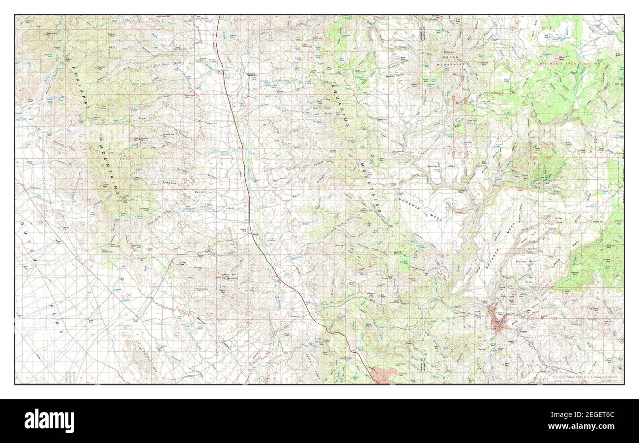 Bagdad, Arizona, map 1979, 1:100000, United States of America by ...