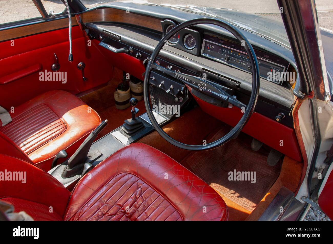 Factory team rally car - Rover 2000 or P6, classic British saloon car ...