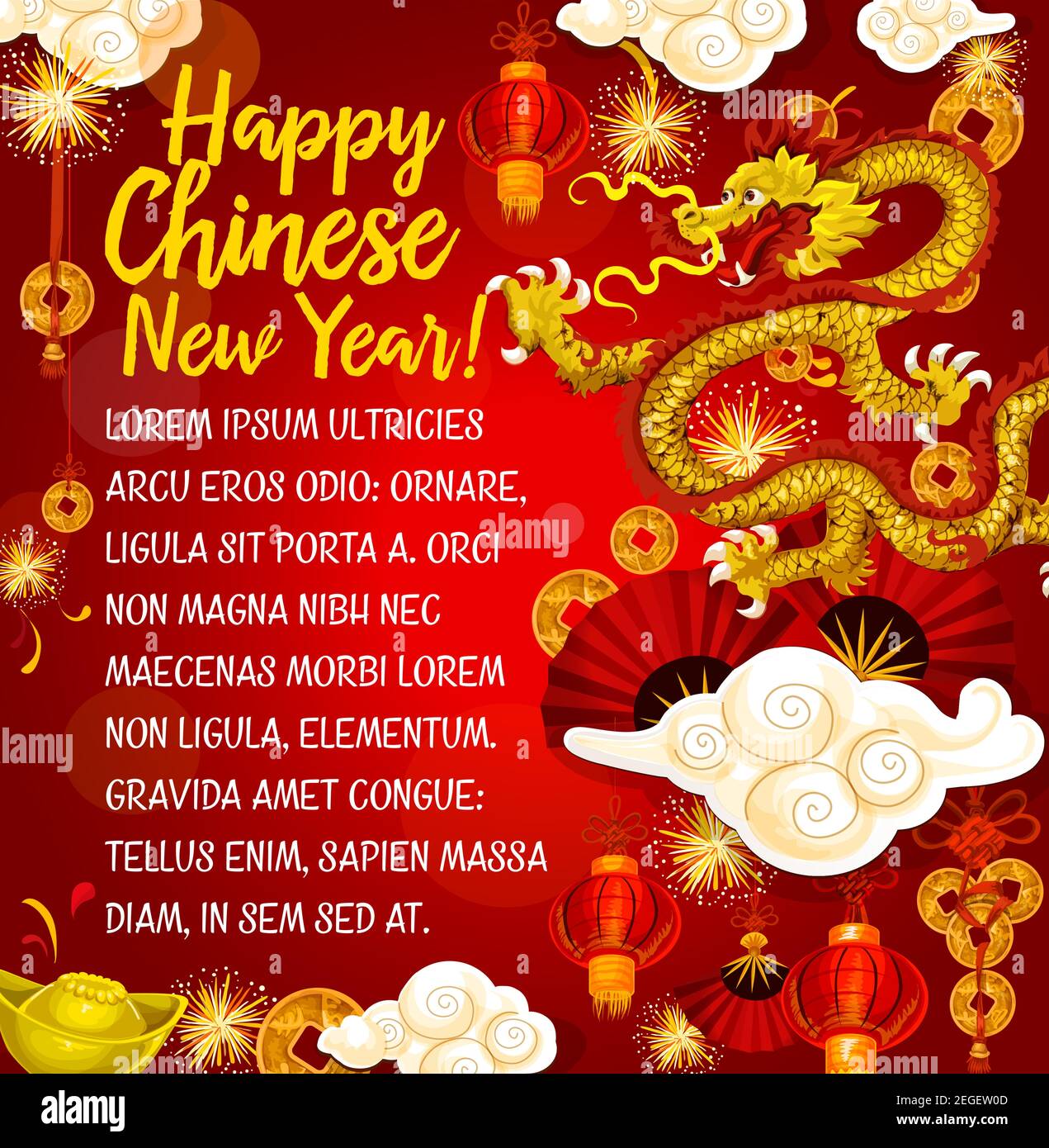 China fire dragon lunar Stock Vector Images - Alamy