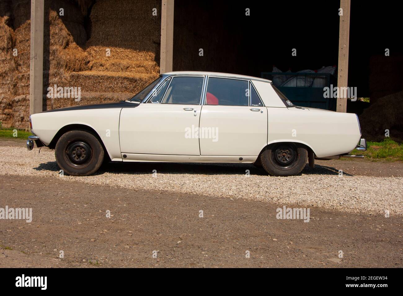 Factory team rally car - Rover 2000 or P6, classic British saloon car ...