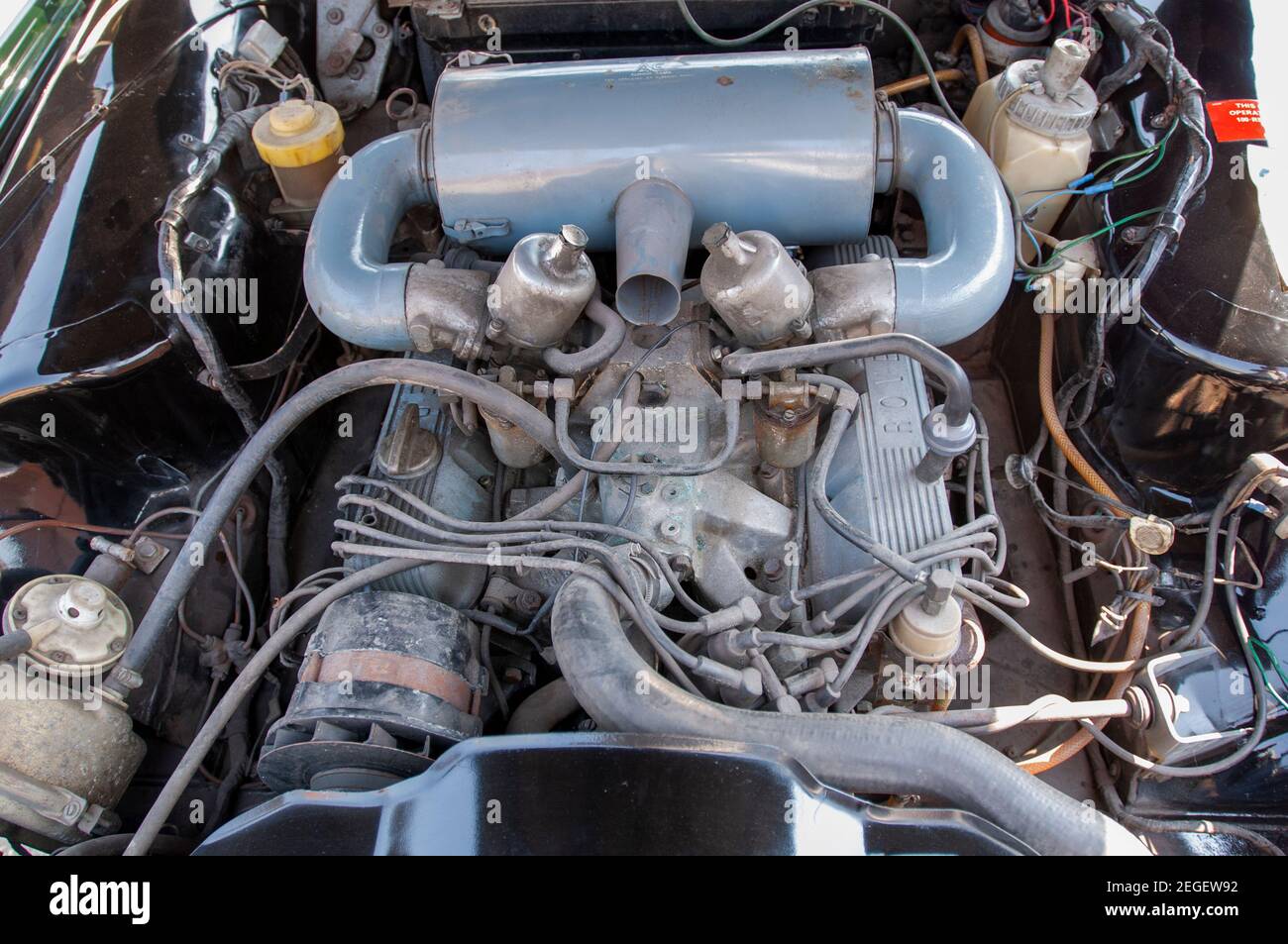 Rare glass roofed Triplex version of the Rover 3500 P6, classic British ...