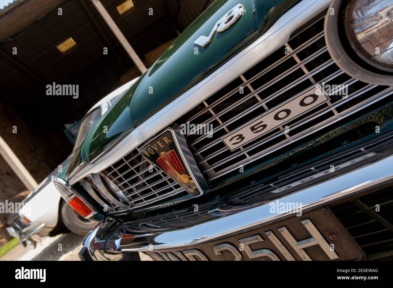 Rare glass roofed Triplex version of the Rover 3500 P6, classic British ...