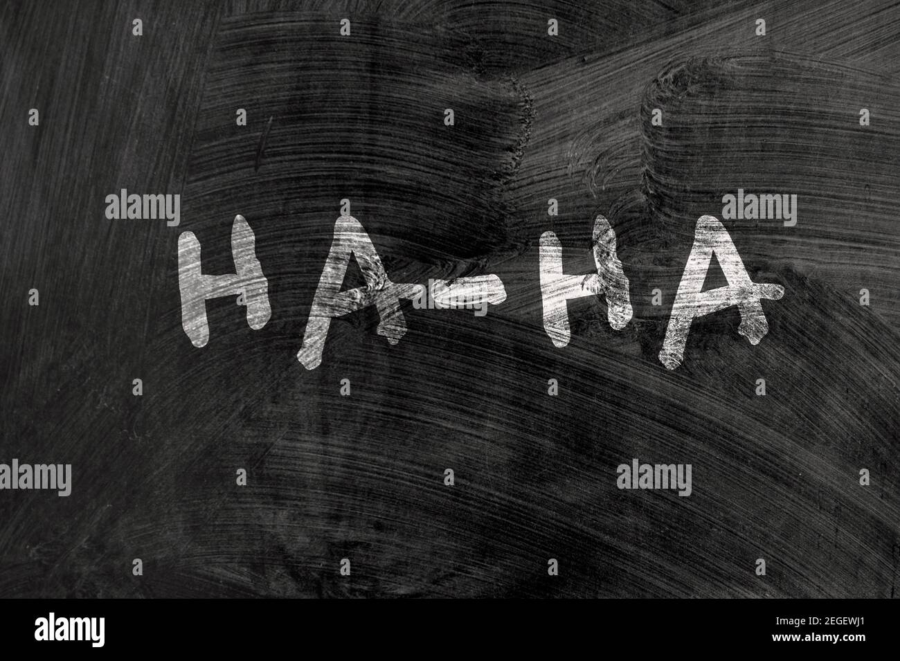 April fools day reminder on blackboard. Be aware. Ha-HA. Directly above ...