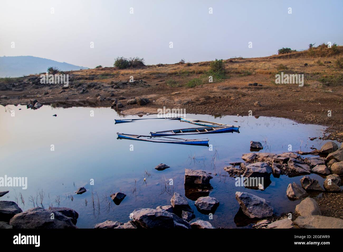 Various views of the Pawna Lake Stock Photo - Alamy